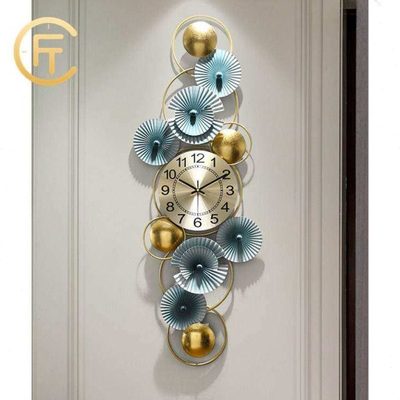 胖匠北欧轻奢装饰钟表挂钟客厅家用时钟挂墙表创意餐厅免乔迁新居