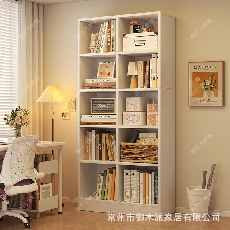 组合书展示柜柜学生书柜卧室简书架收靠墙客厅陈列家用纳储易物置