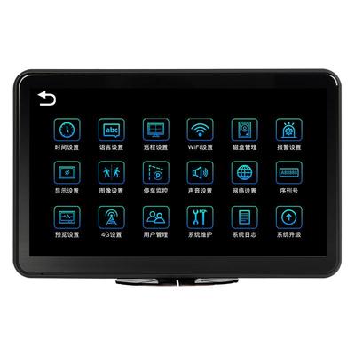 4G4路1智警0寸显示屏一体机货FPX车四路BS能D盲区预提醒显示