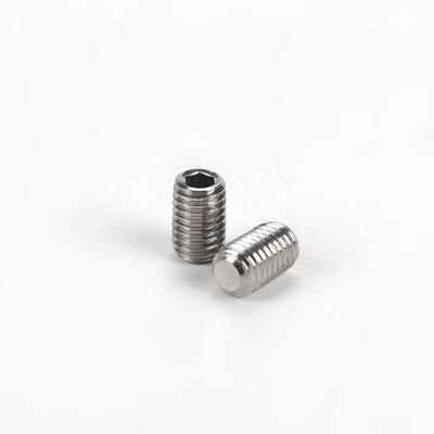 30平4材质不锈钢螺丝DN9713GB1597机米I顶丝内六角端紧定螺丝