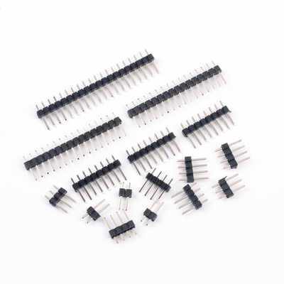 单/双排针 间距2.54MM 1*2p/3p/4p/8P/16p/20p插针 LCD1602/12864