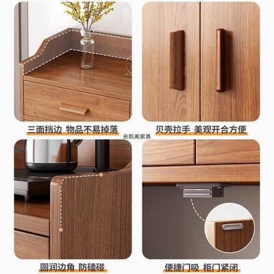 餐边柜墙一靠体橱柜碗客厅水CBG00481柜家用厨房备餐柜子储物茶柜收纳柜柜