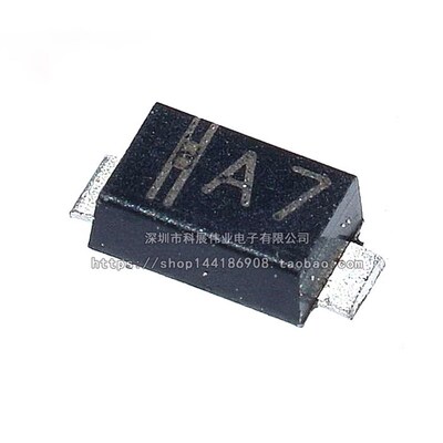 全新 1N4001W 4004W 4007W 丝印 A1 A4 A7 SOD-123FL 整流二极管