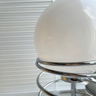 ins包豪斯弹簧台灯vntage北欧现代简约民宿玻璃客厅卧室床头灯