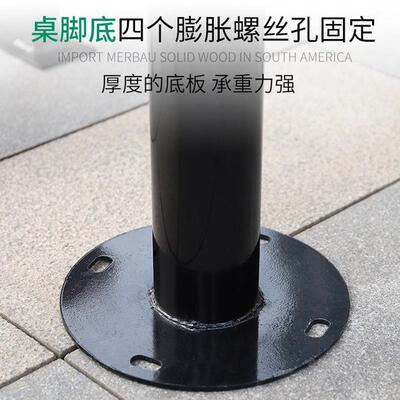 户外象棋盘PYK桌椅防腐木外公园小室休年闲广场老活动一区桌四椅