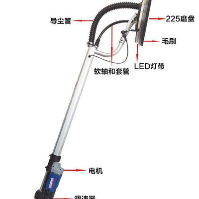 浩达顶加派利沙德289700A-1腻打磨机大功率多功能墙面皮磨子机其