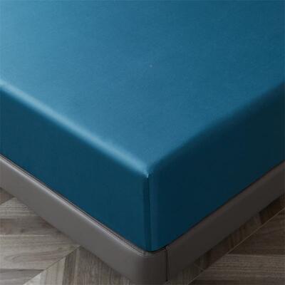 端轻奢简约简AL674853约长绒棉全棉床罩约纯柔色高纯棉床笠件床套