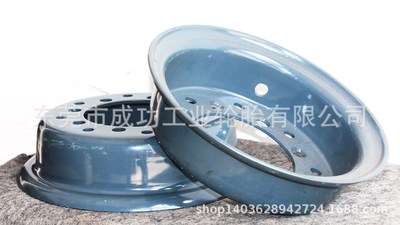 叉车物流搬运设备航空器材工业车辆用轮辋，钢圈6.00-9