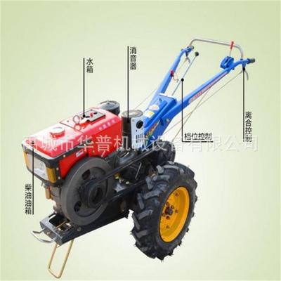 BGW耕地机水田手扶拖拉机 1轮51 101型手扶型拖拉机  旋耕机