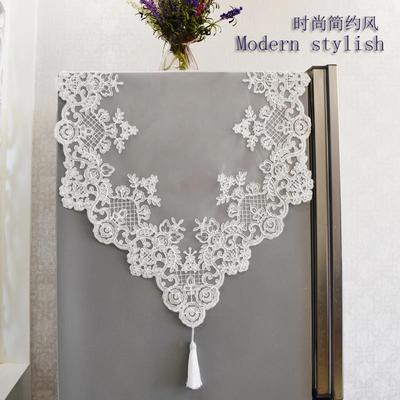 韩式蕾丝冰箱盖布双开门冰防多盖巾洗衣尘机罩箱餐桌茶几FVJ用盖