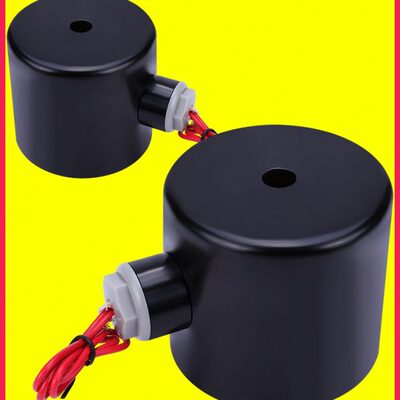 电磁阀线圈24V水阀2W气阀开关全铜220V防水电子阀放水阀12V控制阀