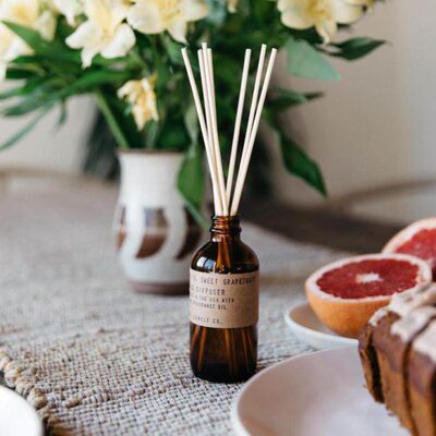 美国P.F. CANDLE Co无火香薰藤条扩香精油持久室内pf香氛琥珀苔藓