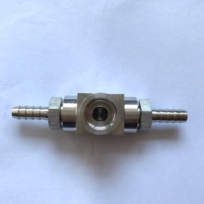 不锈钢宝塔组合三通 M20x1.5-10mm 中间内螺纹M20*1.5 接塑料软管