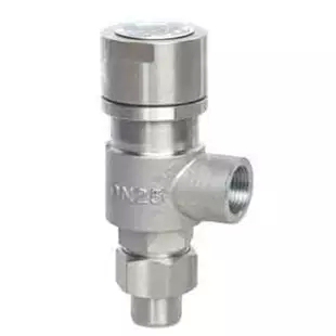 304不锈钢A21W/Y-16P25PDN15 DN25 弹簧微启式螺纹安全阀