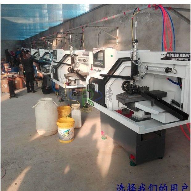 0640数控机床高精度全自动数控车床小型硬轨数控车床恒荣数控车床