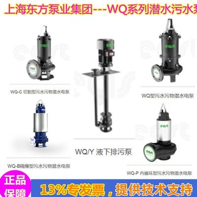 上海东方泵业 80WQ/B11091B隔爆型排污潜水泵50WAF25-10耦合装置