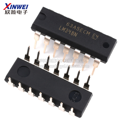 LM324N 358P 318 348 258 224 2904直插运放运算放大器芯片8DIP14