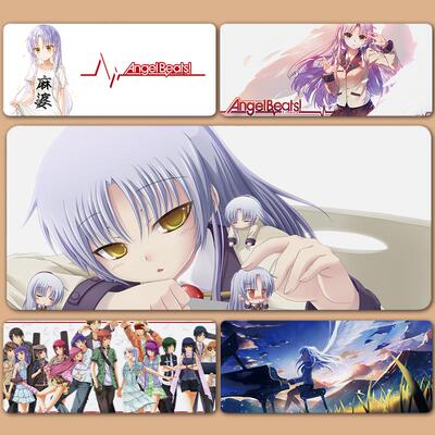 AB天使的心跳立华奏Angelbeats!仲村由理滑鼠垫超大锁边