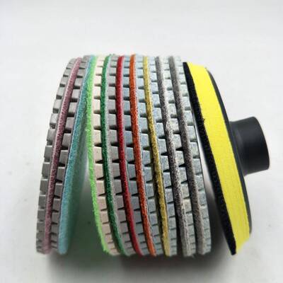 金四457寸金刚石软磨片10件出口套装组石合刚套水磨片套装角磨机