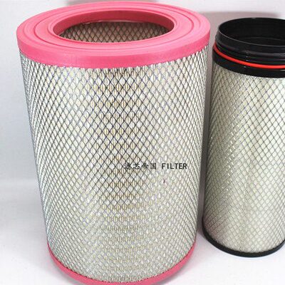 K3043 空气滤清器 3043PU空滤芯 适配田福曼欧ETX 宇通客车空气格