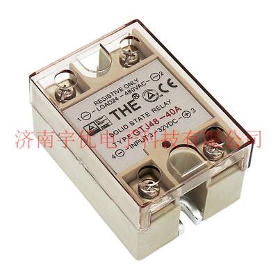 THE无锡天豪 GTJ48-40A 安装式单相交流固态继电器 480V 原装现货