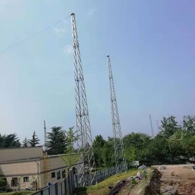 GFW避雷塔GFL四柱角钢避雷塔防雷塔GJT三柱圆钢避雷针塔避雷线塔