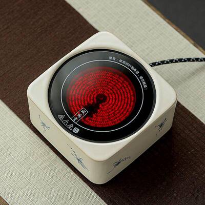 手绘蝶花CH-00314兰陶蝴瓷茶壶电陶炉烧水壶茶具围炉煮茶器套煮装