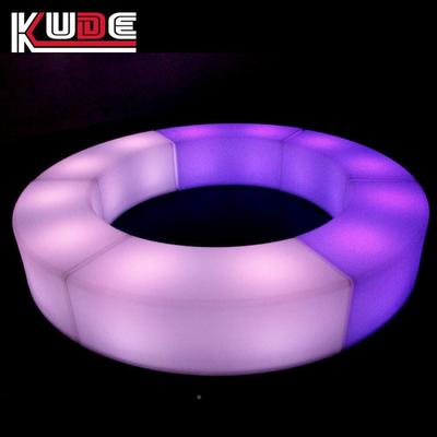 能欧爆美款12SSQ0MM酒店酒吧家具装饰智LED长发方形凳子光弧形椅