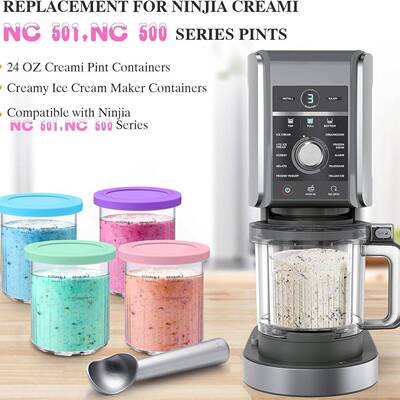 新品Ninja Creami 适合大号NC500 NC501 Series冰淇淋杯
