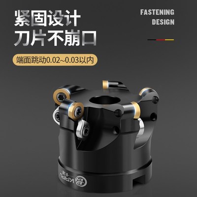 德国卡浦EMRW数控铣刀盘90度直角端平面切削圆鼻铣床刀盘TRS 5R6R