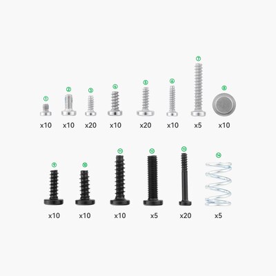 拓竹3D打印机螺丝包套装【A1系列(包括AMS)适用】Bambu Lab