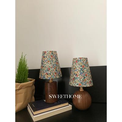 SweetHome *奇遇花园 中古复古碎花陶瓷夜灯卧室睡眠装饰氛围台灯