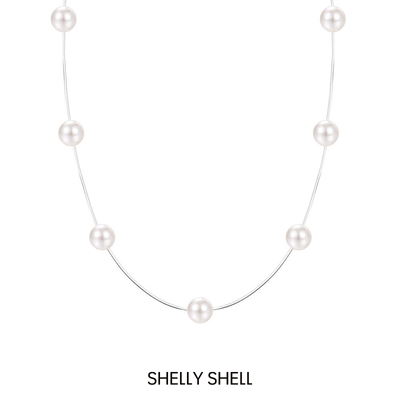 Shelly Shell人鱼项链 小众百搭简约设计