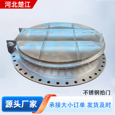 楚江不锈钢拍门防倒灌拍门定制
