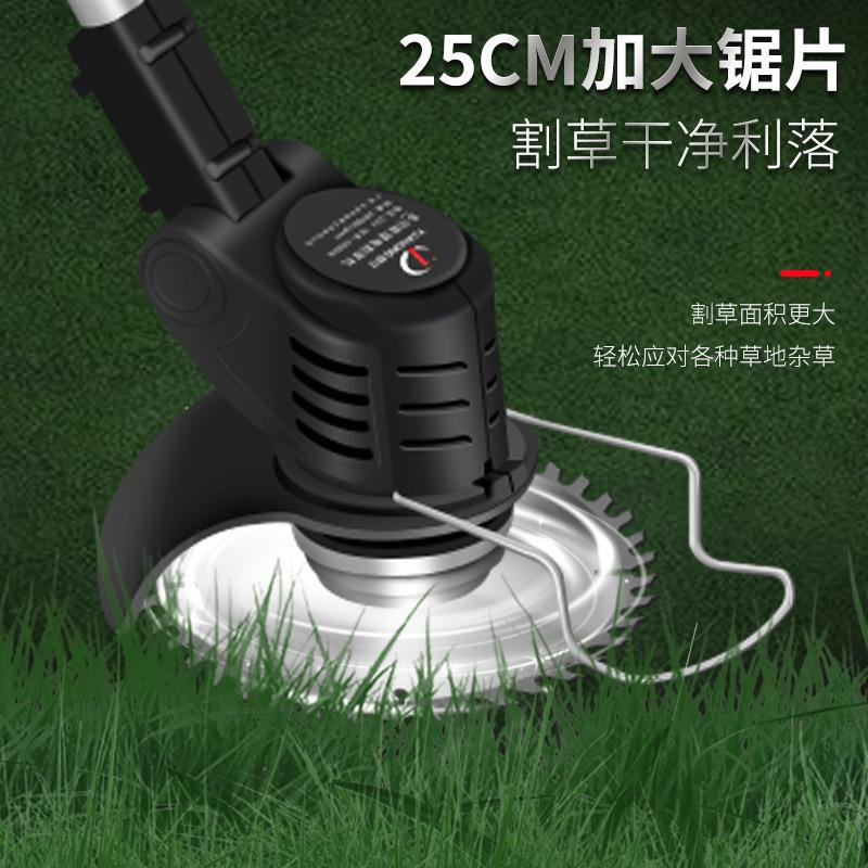 小型农用锂电割机草KNX机电动除草机多打功能草坪修大剪功率便携
