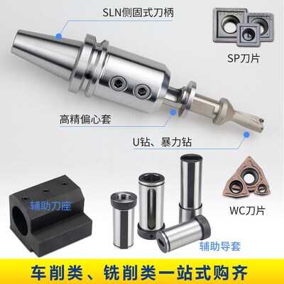 U钻偏心套EC20-25-32-40暴力钻微调套筒装夹喷水钻2025快速钻筒夹