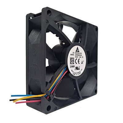 QFR0824UH-P0 0.44A 5400RPM 24V 8025 原装台达散热直流风扇