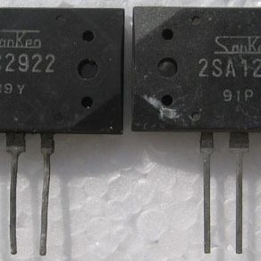 三肯2SC2922、SA1216 功率对管，进口机器拆出原装对管