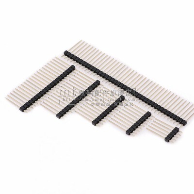 针长15MM 17MM 2.0MM 单排针 加长针 1*2P3P4P5P6P8P10P16P20P40P