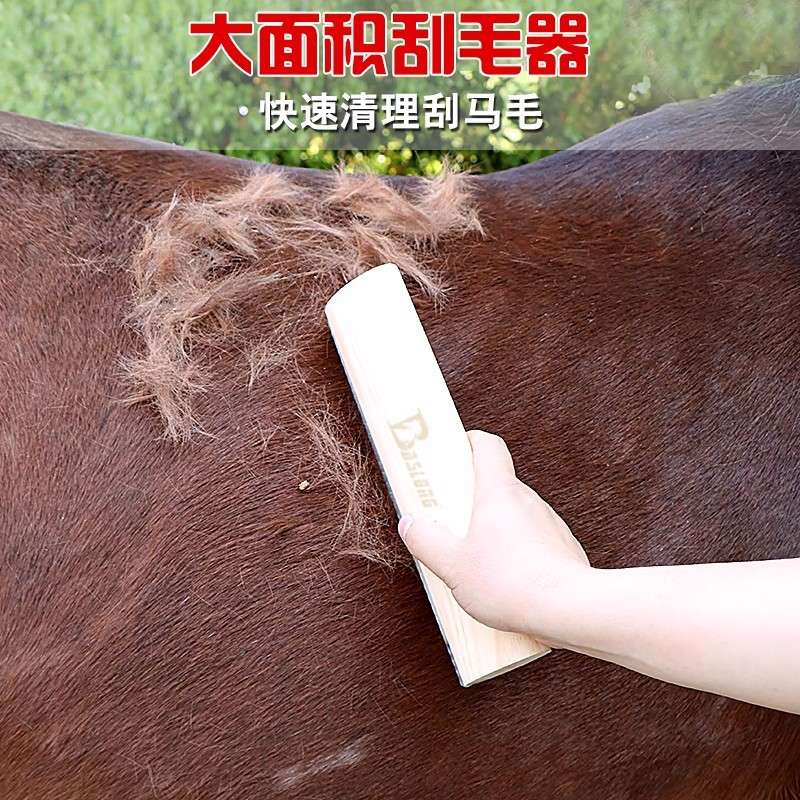 马匹刮毛器马匹清洁刷马房用品马匹脱毛器八尺龙马具