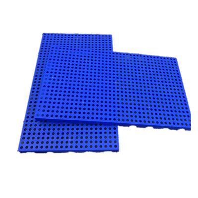 仓库防潮塑料垫板00*0隔踏水板垫仓板组合塑AEA胶托6盘1脚地板