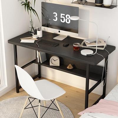 电脑桌式小桌子家办用简台约公桌租房卧室型学习写字桌简易小1761