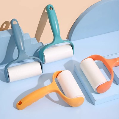 家用粘毛器宠物毛发地毯清洁滚筒粘尘器除毛清洁工具衣服除毛滚筒