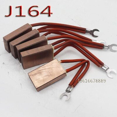 电机碳刷高铜电刷J164 8*20 10*25 12.5*32 12.5*40 20*40 T6型
