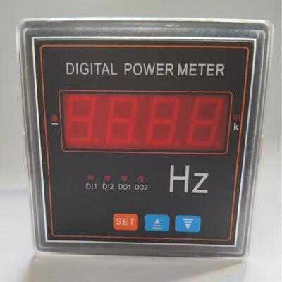 数显频率表AC/DC85V-270V DC4-20mA 0.5级电流表电压表67*67