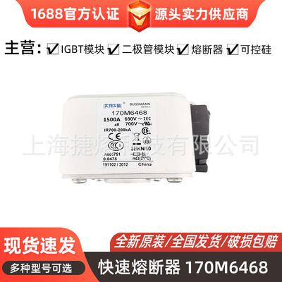 170M6468 170M6469 快速熔断器 保险丝 电子元器件 量大价优