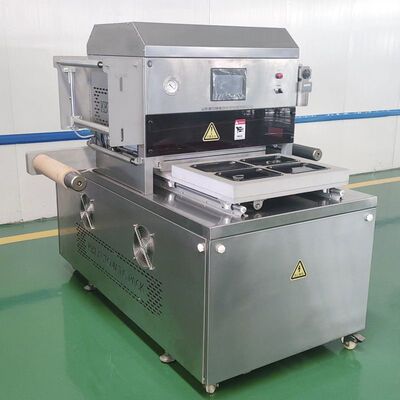 生鲜贴体机 牛排全自动真空贴体覆膜包装机械 海鲜贴体真空包装机