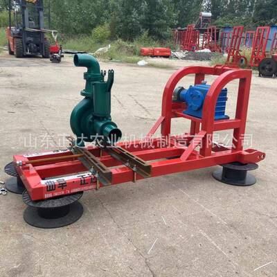 柴油动款3寸水泵抽每小时47532出水量108方灌泵溉移农田水机组