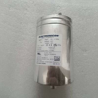 E62.M14-152CD0 德国electronicon滤波电容 MKP-1 1.5UF4000V AC