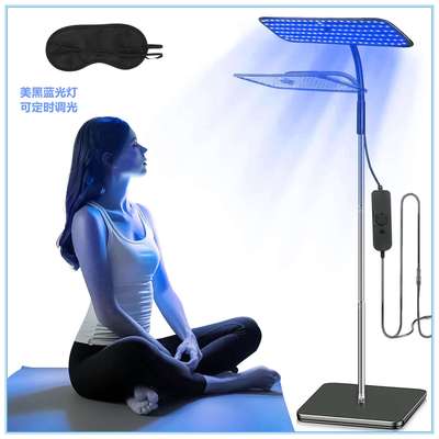 工厂大排红光理疗灯美黑灯落地红外线led灯定时伸缩脉冲460+490nm